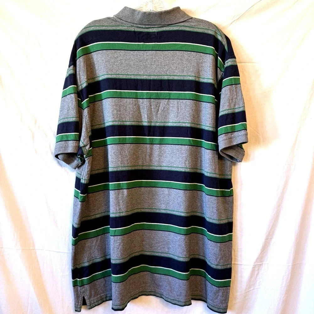 John Deere | Shirts | John Deere Polo Shirt Mens Xl Gray Blue Green ...